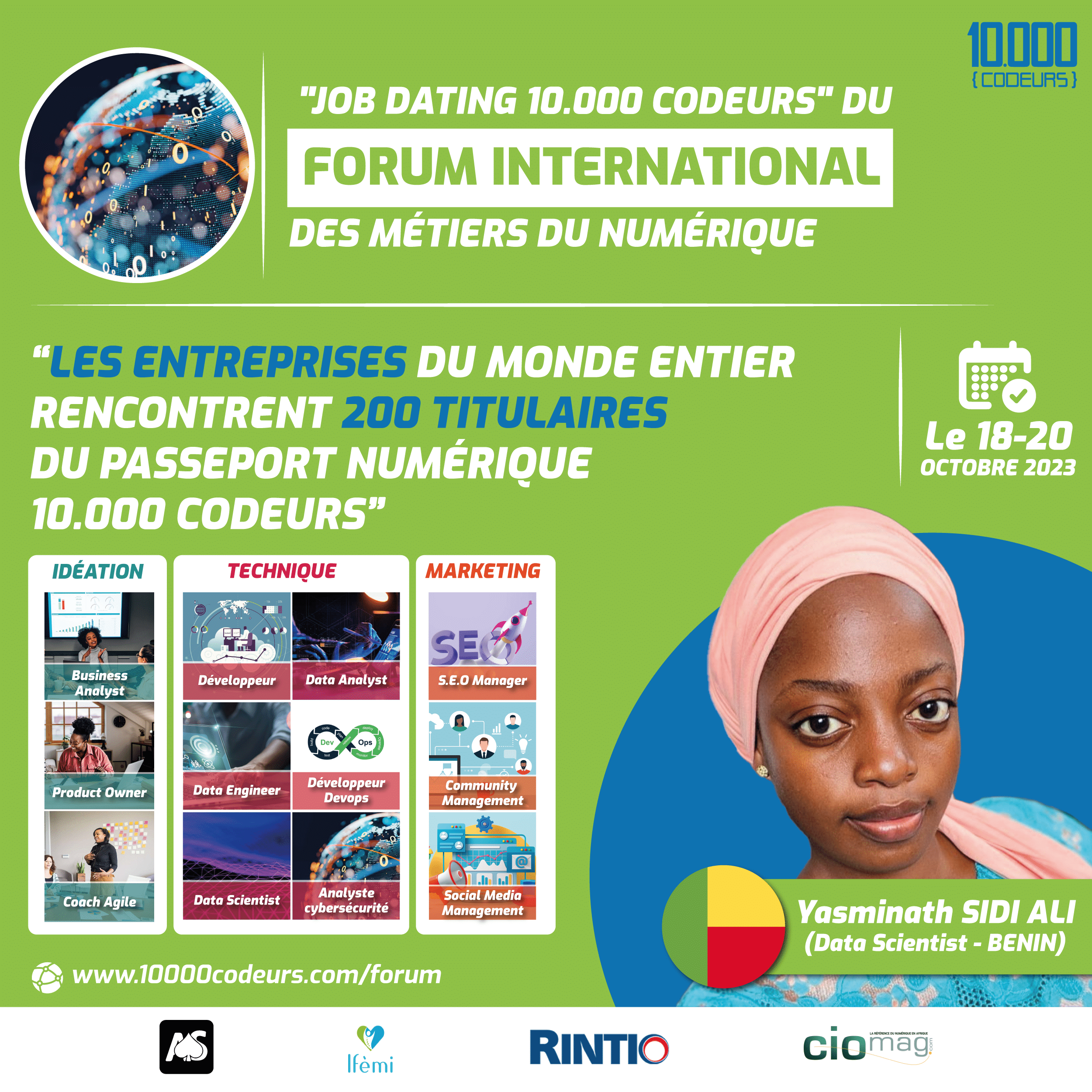 Titulaires du passeport numérique 10.000 Codeurs présents au forum des ... Titulaires du passeport numérique 10.000 Codeurs présents au forum des ...