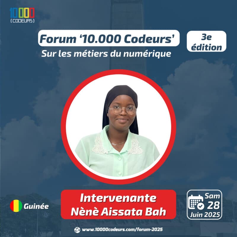 Nènè Aissata Bah, actrice de l’inclusion numérique et de l’innovation ...